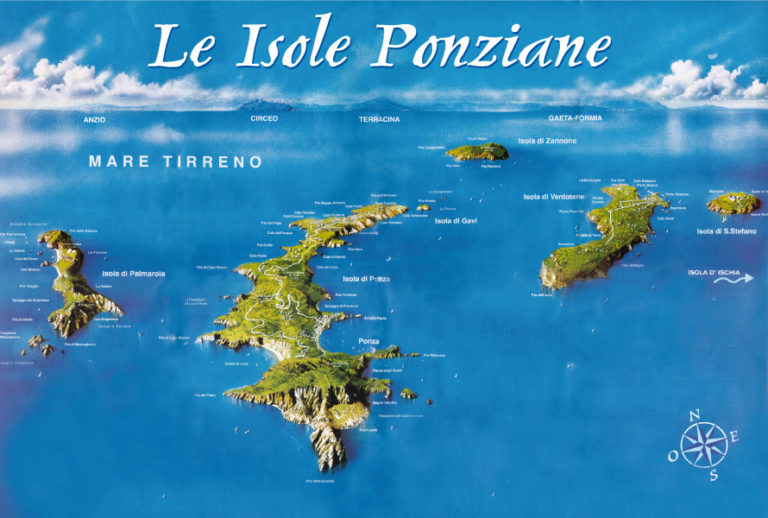 Isole Ponziane o isole Pontine? - Ponza Racconta