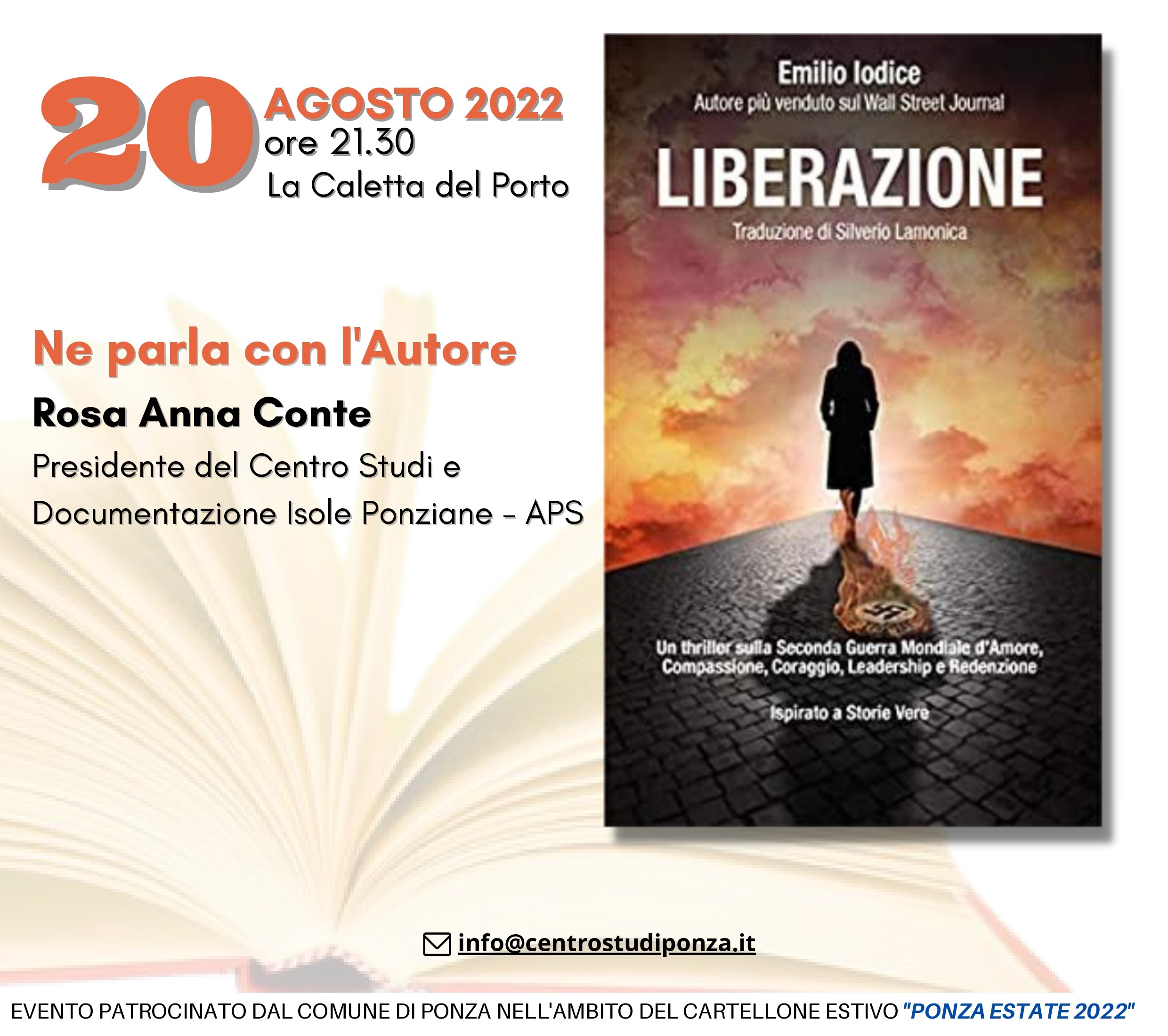 Incontri con l'autore. Sabato 20 presentazione del libro "Liberazione ...